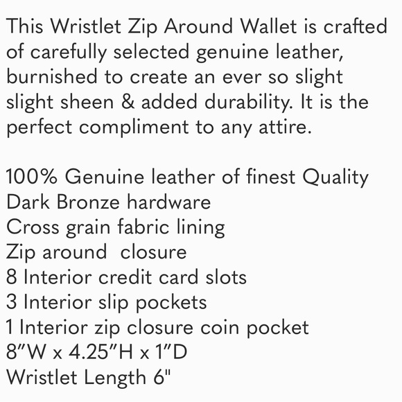 margot | Bags | Margot New York Chevron Gabby Leather Zip Around Wallet ...